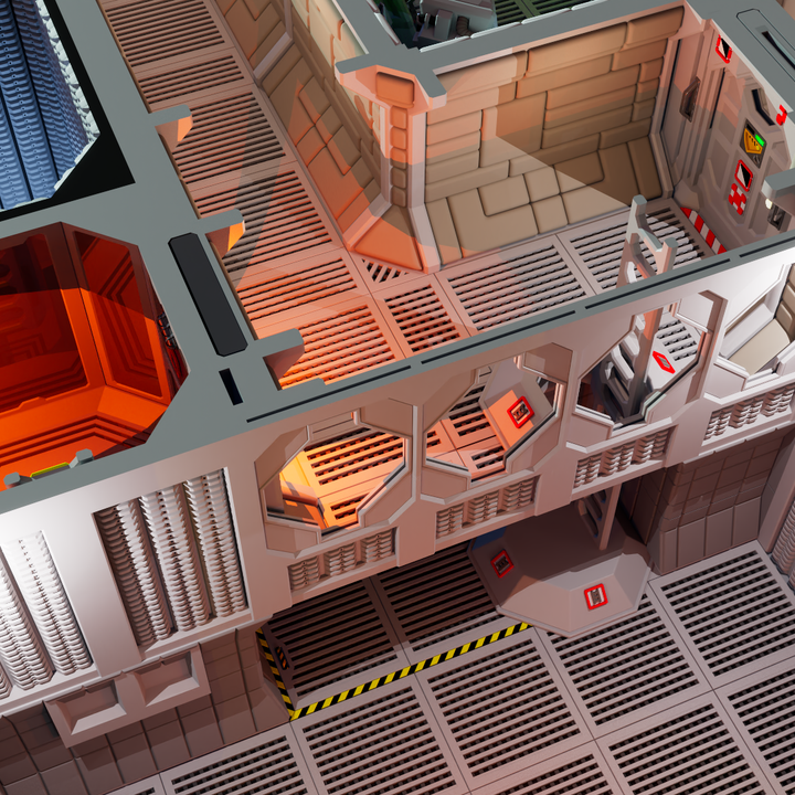 3D Printable Typhon Interstellar Shuttle by 2nd Dynasty